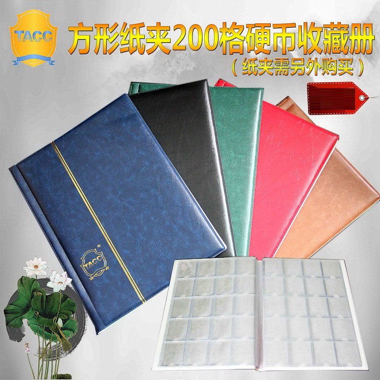TACC Card Type Coin Album 200 pockets (10 Pages) | Shopee Malaysia