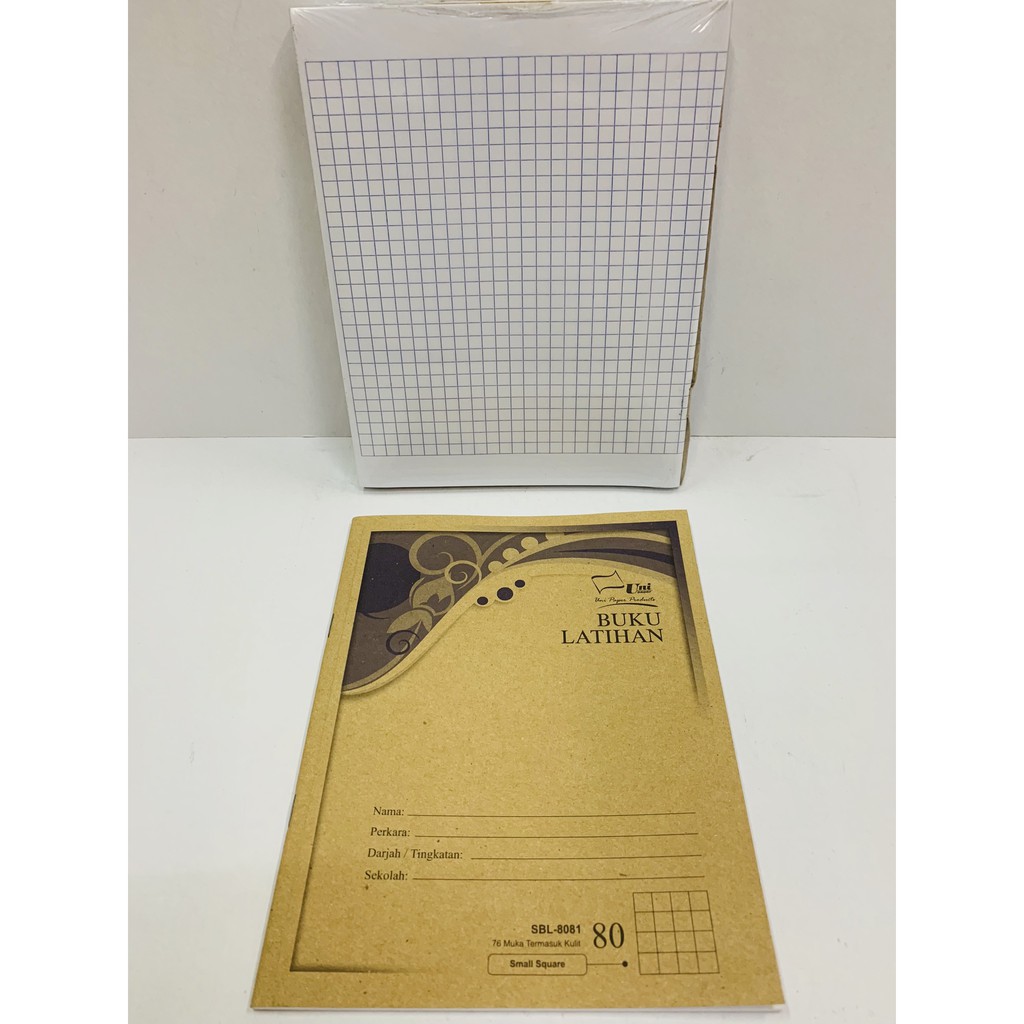 (CLEARANCE) 60PAGES BUKU LATIHAN SMALL SQUARE EXERCISE BOOK 60PAGES ...