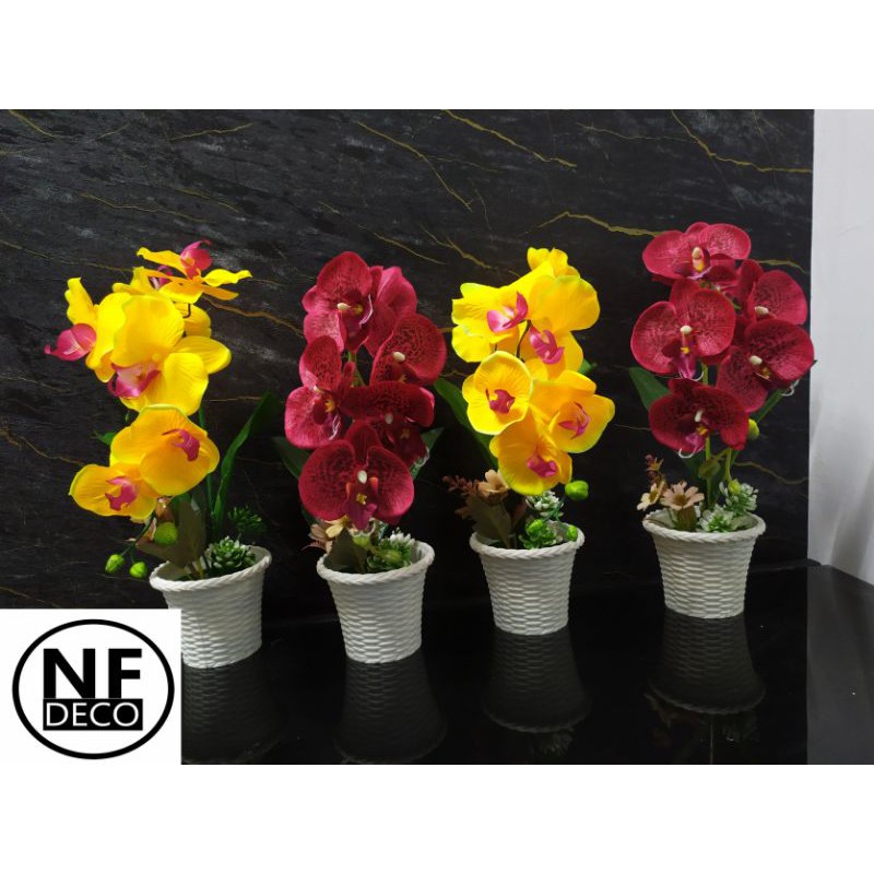 BUNGA HIASAN ORCHID COTTON (READY STOCK) | Shopee Malaysia