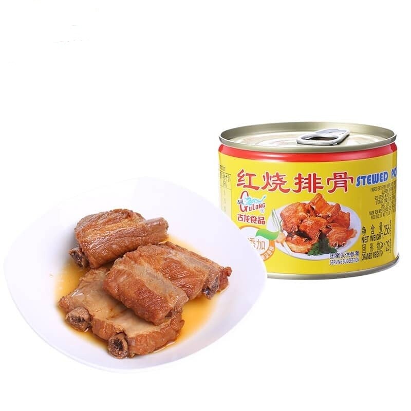 GU LONG STEWED PORK CHOP 古龙红烧排骨 (256G / 397G) | Shopee Malaysia