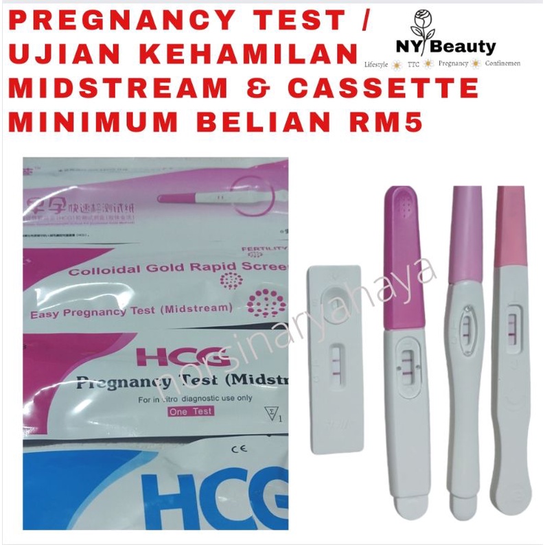 UPT Midstream Cassette , UPT HCG Pregnancy Test Hamil | Shopee Malaysia