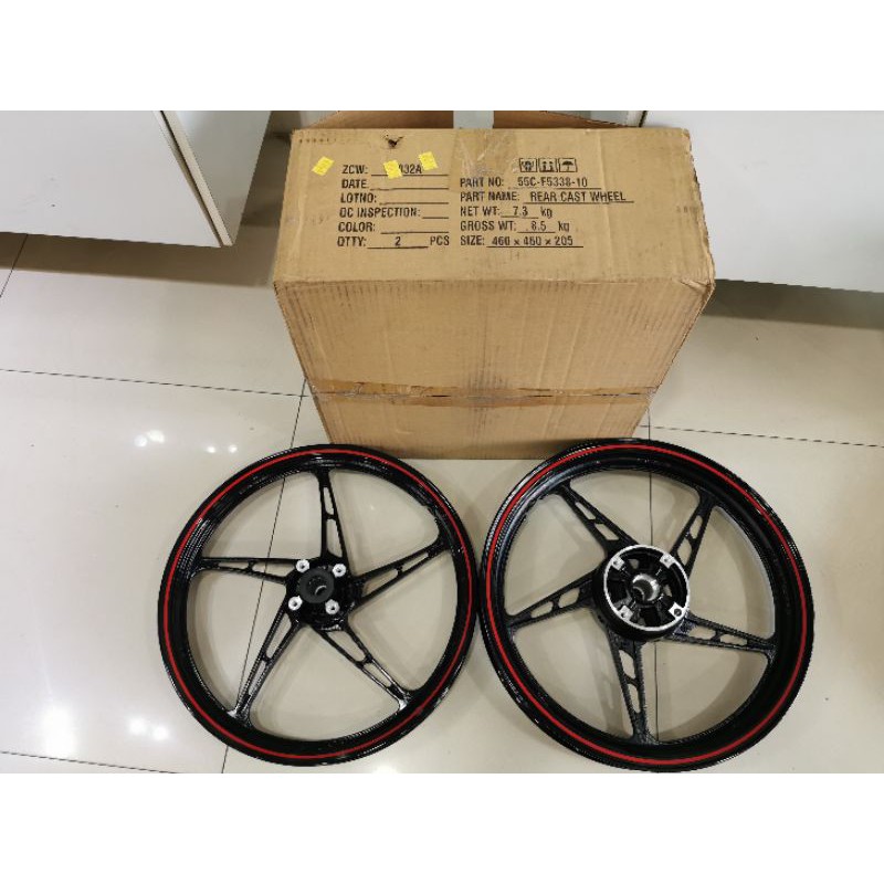 LC135 5S 5SPEED (55C) Sportrim Cast Wheel Sport Rim 100% Original HONG ...