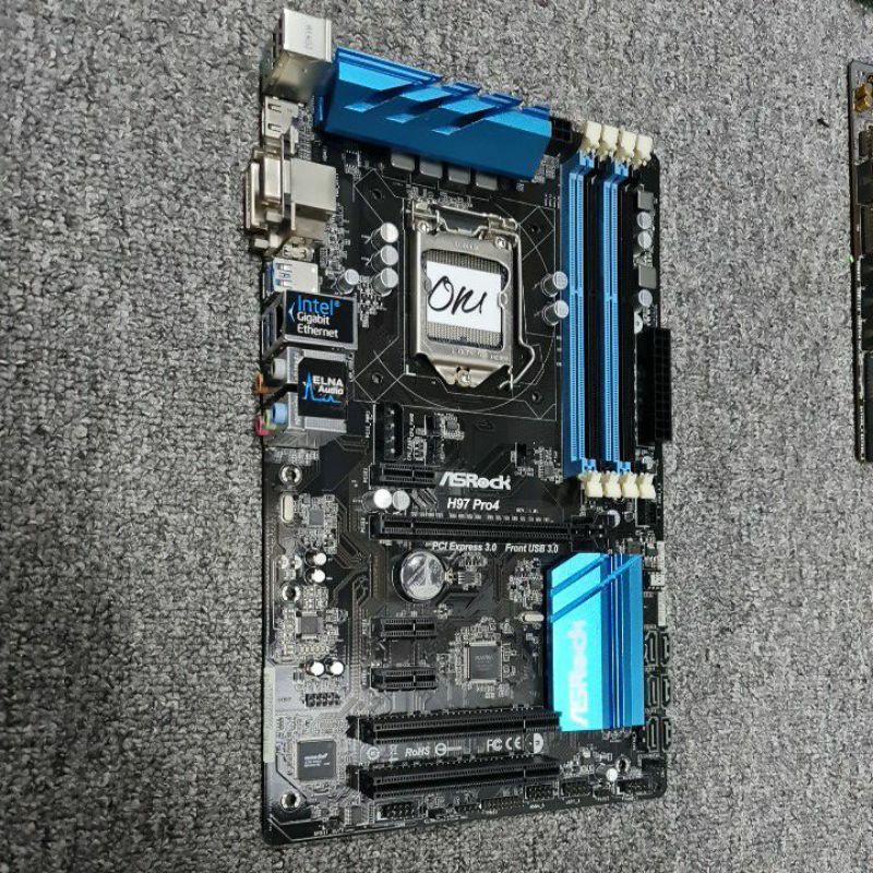 asrock H97 Pro4 used motherboard | Shopee Malaysia