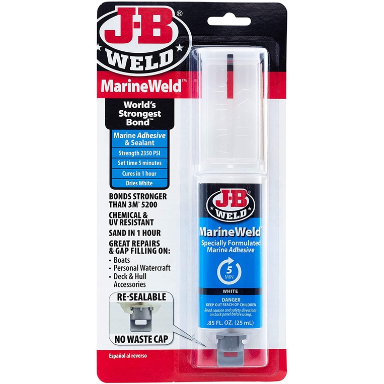 🇺🇸 J-B J.B JB Weld MarineWeld Marine Weld World's Strongest Bond Marine ...