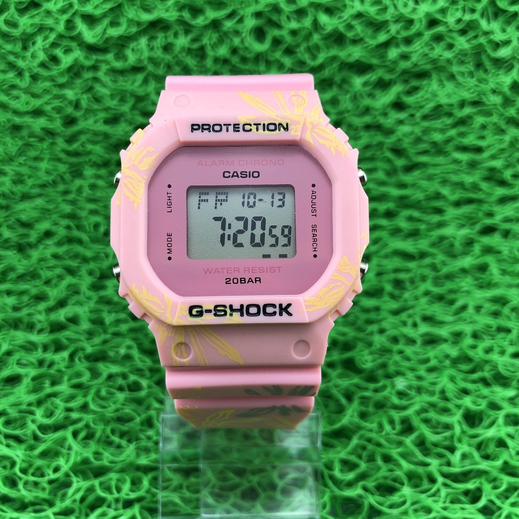 (LELONG) Gshock DW5600 flora digital quartz rubber strap | Shopee Malaysia