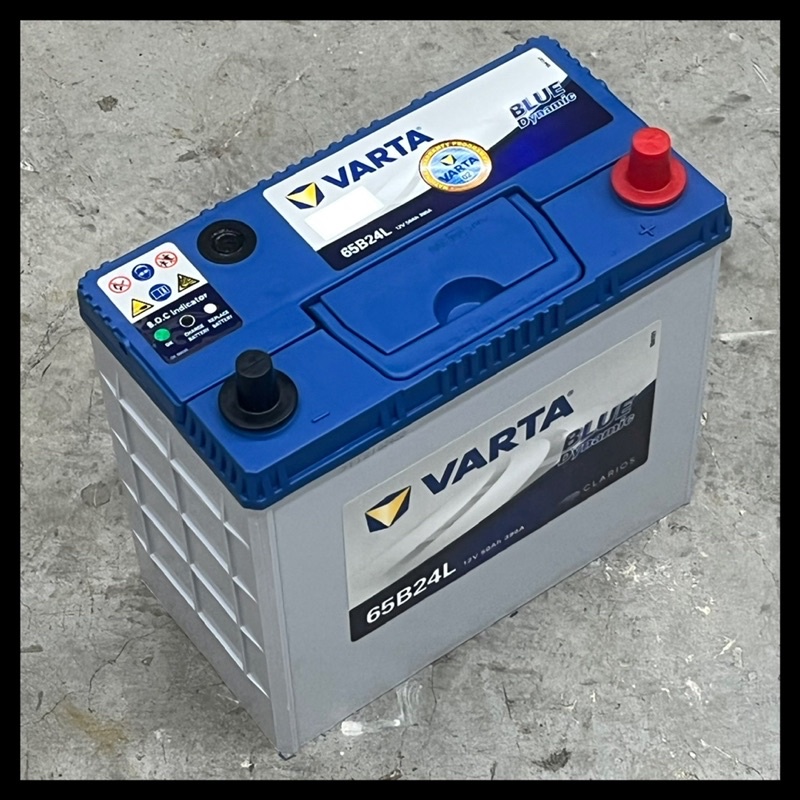 VARTA NS60L 65B24L BATTERY ALMERA LIVINA LATIO SYLPHY NV200 HONDA CITY ...