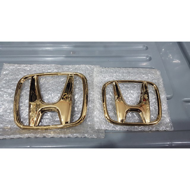 Honda Logo H Emblem Honda Gold for Honda HRV , Stream RN6 - RSZ Honda ...