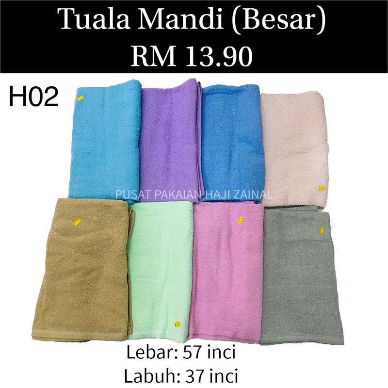 Tuala Mandi Dewasa (Jenis Besar) | Shopee Malaysia