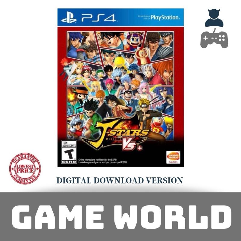 [PS4] J-Stars Victory VS+ Digital Download Version game | Shopee Malaysia