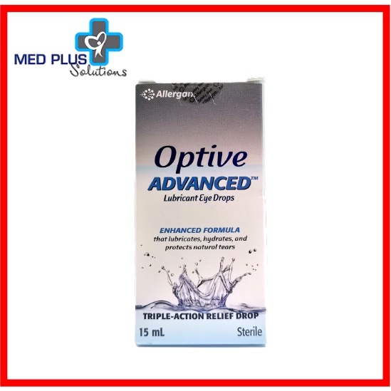 Optive Advanced Lubricant Eye Drops 15ml (Exp: 2/2024) | Shopee Malaysia