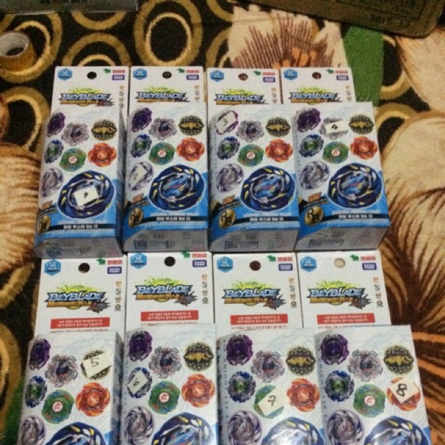 [Takara Tomy] Beyblade B-130 Random Booster Vol. 13 Fullset | Shopee ...