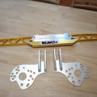 BLACKWORKS Subframe Bar Titanium Myvi Vios City Almera Jazz Axia Bezza ...