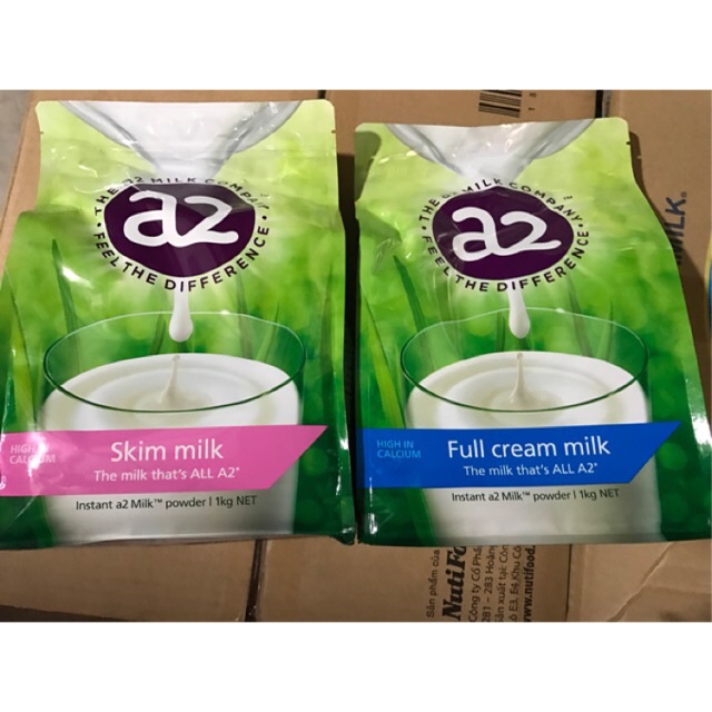 A2 Australian Milk, Whole Milk Fresh Milk And Skim Powder 1kg And 850g ...
