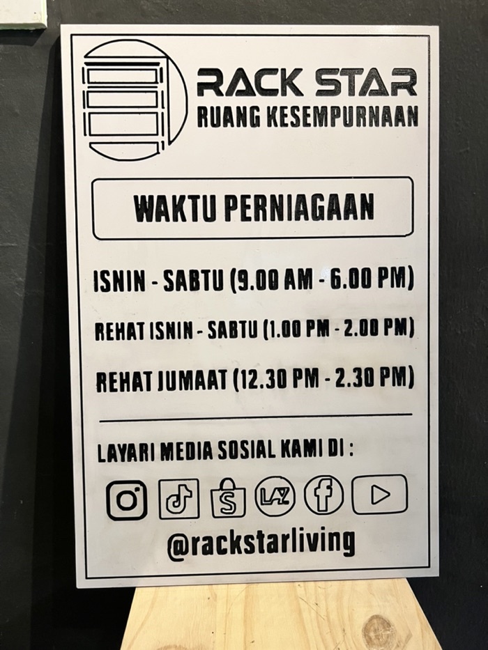 signage/signboard waktu perniagaan Print CNC PVC Business Company ...