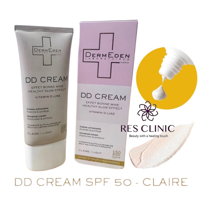 [RES CLINIC] Dermeden DD Cream Sunscreen SPF50 - 50ml | Shopee Malaysia