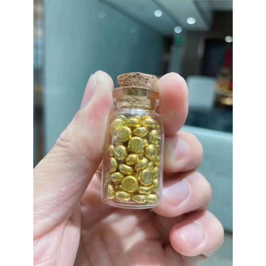 Original 999 Gold Investment Gold Bar Emas 999 Gold Bean 100% Legit ...