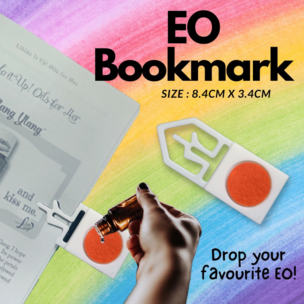 3D printed bookmarks/ Essential oil bookmarks/ Penanda buku 3D | Shopee ...