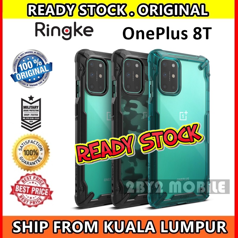 Original Ringke Fusion X OnePlus 9R 8T / One Plus 8T transparent ...