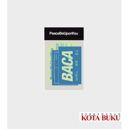 BACA MALL: STICKER PACK 4 PCS [BACA] - MERCHANDISE PKB | Shopee Malaysia
