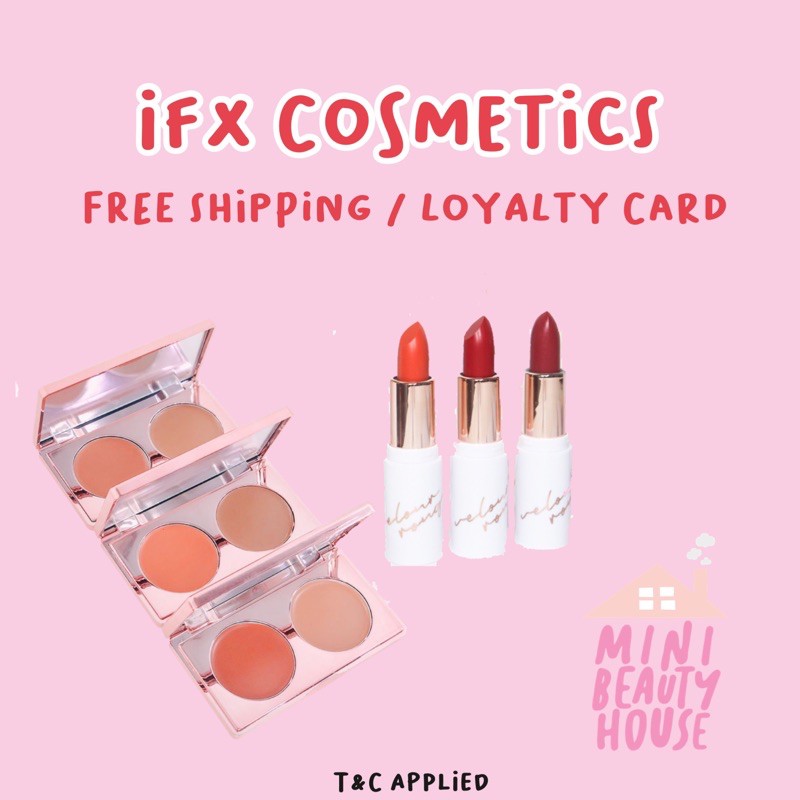 IFX COSMETICS VELOUR ROUGE 1.0 / 2.0 // SPARKLES LOOSE POWDER ...