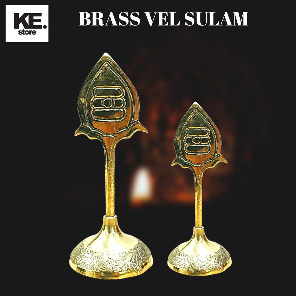 VEL/BRASS VEL/POOJAI/FOR PRAYERS/KE14 | Shopee Malaysia