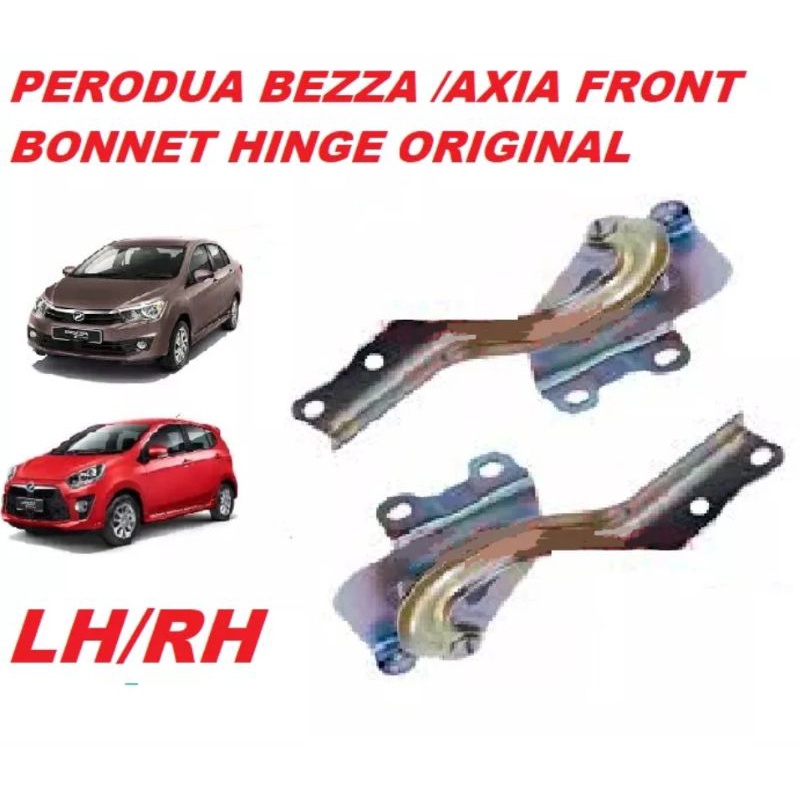 PERODUA AXIA/BEZZA BONNET HINGE / HANGER BONNET DEPAN | Shopee Malaysia