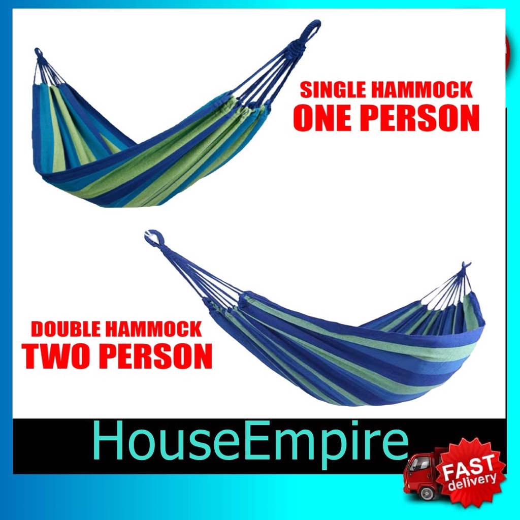 Random Colour Camping Hiking Outdoor Travel Buaian Kain Beach Picnic ...