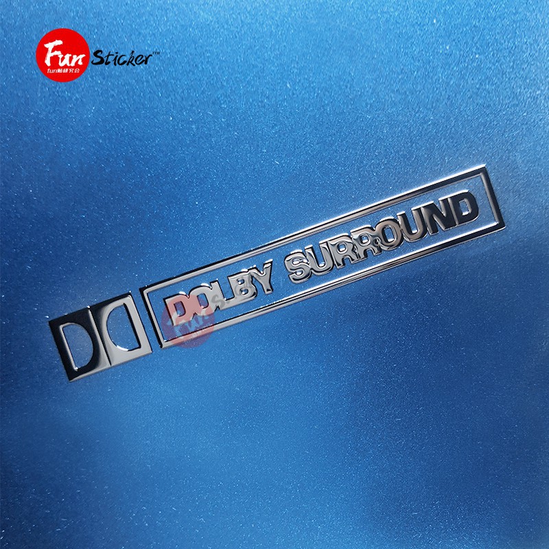 Metal sticker JBL Dolby Audio Logo Computer Case Logo LOGO Metal ...
