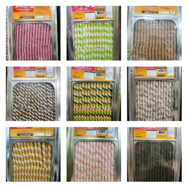 (Biskut Tin 5KG) Vfoods Rolled Wafer Stick / Premium Wafer Rolls / Biscuit Wafer 顶级蛋卷 | Shopee ...