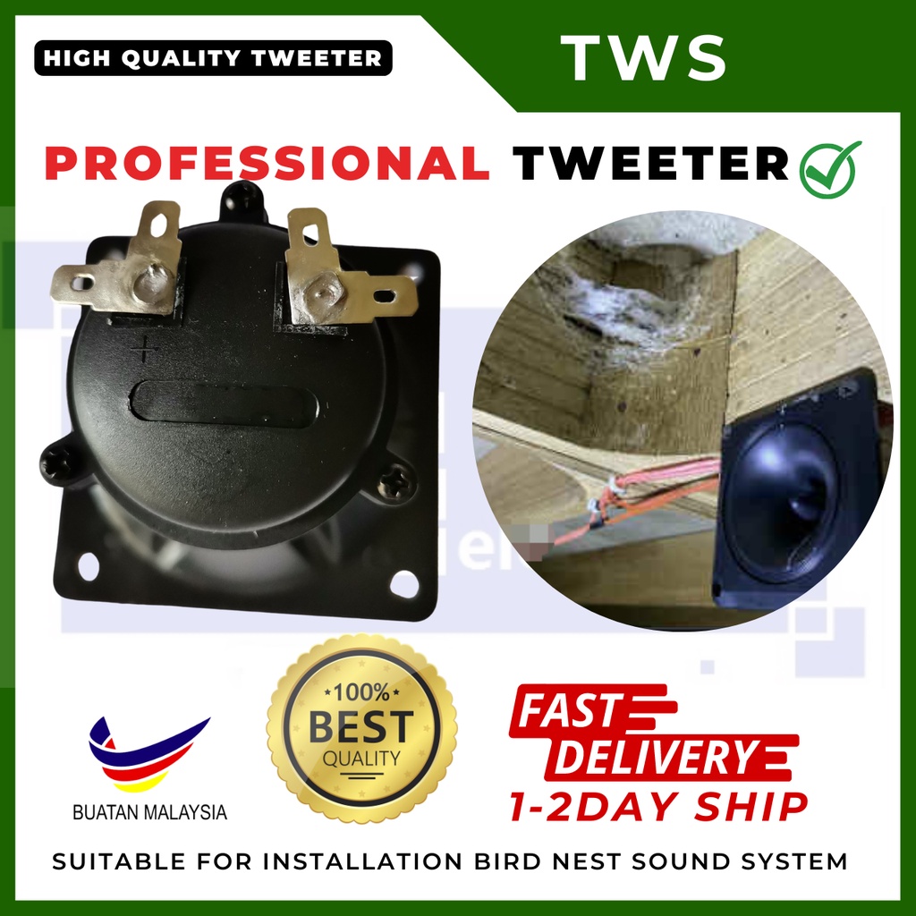 TWS Professional Speaker/Piezo Tweeter for Swiftlet Farming Made in ...