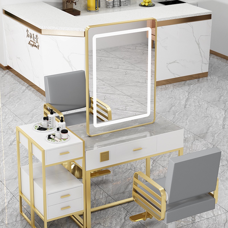 EInternet Celebrity Barber Shop Mirror Cabinet Integrated Hair Salon ...