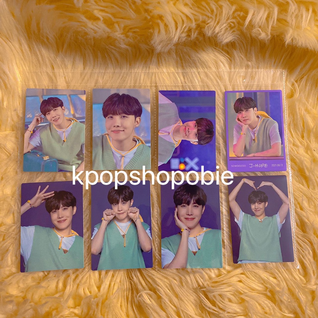 OFFICIAL MERCH SOWOOJOO J-HOPE COMPLETE SET + LUCKY DRAW J-HOPE ...