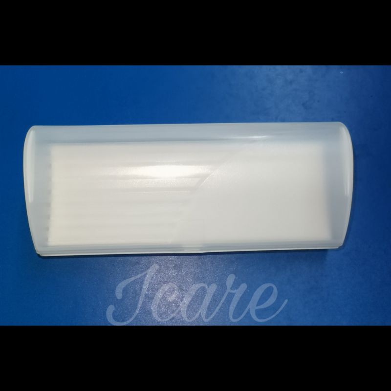 Spectacle Casing Colourful Transparent Clear Big Size Frame Case (1 PC ...