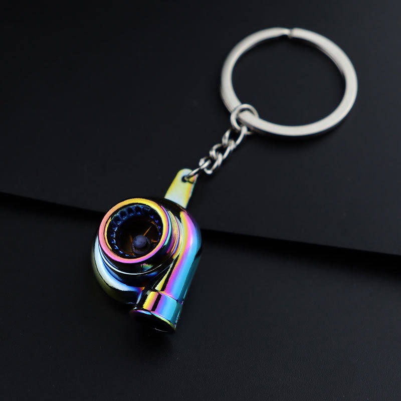 Car Keychain modified metal gear keychain pendant Creative gearhead ...