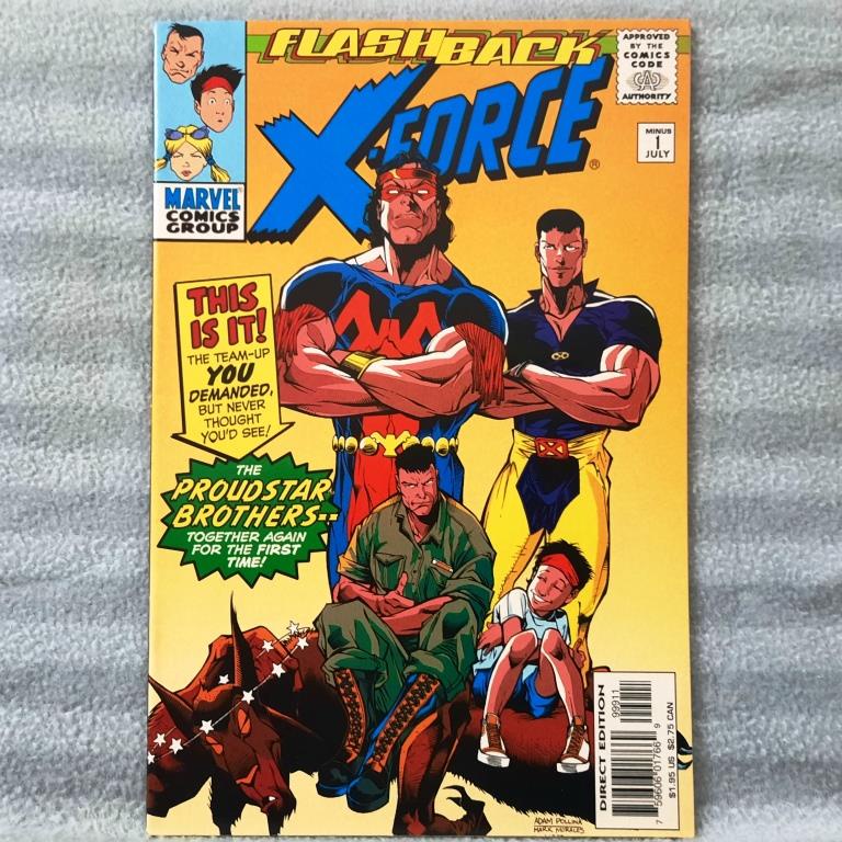 X-Force #-1 (Marvel Comics) X-Men (John Francis Moore, Adam Pollina ...