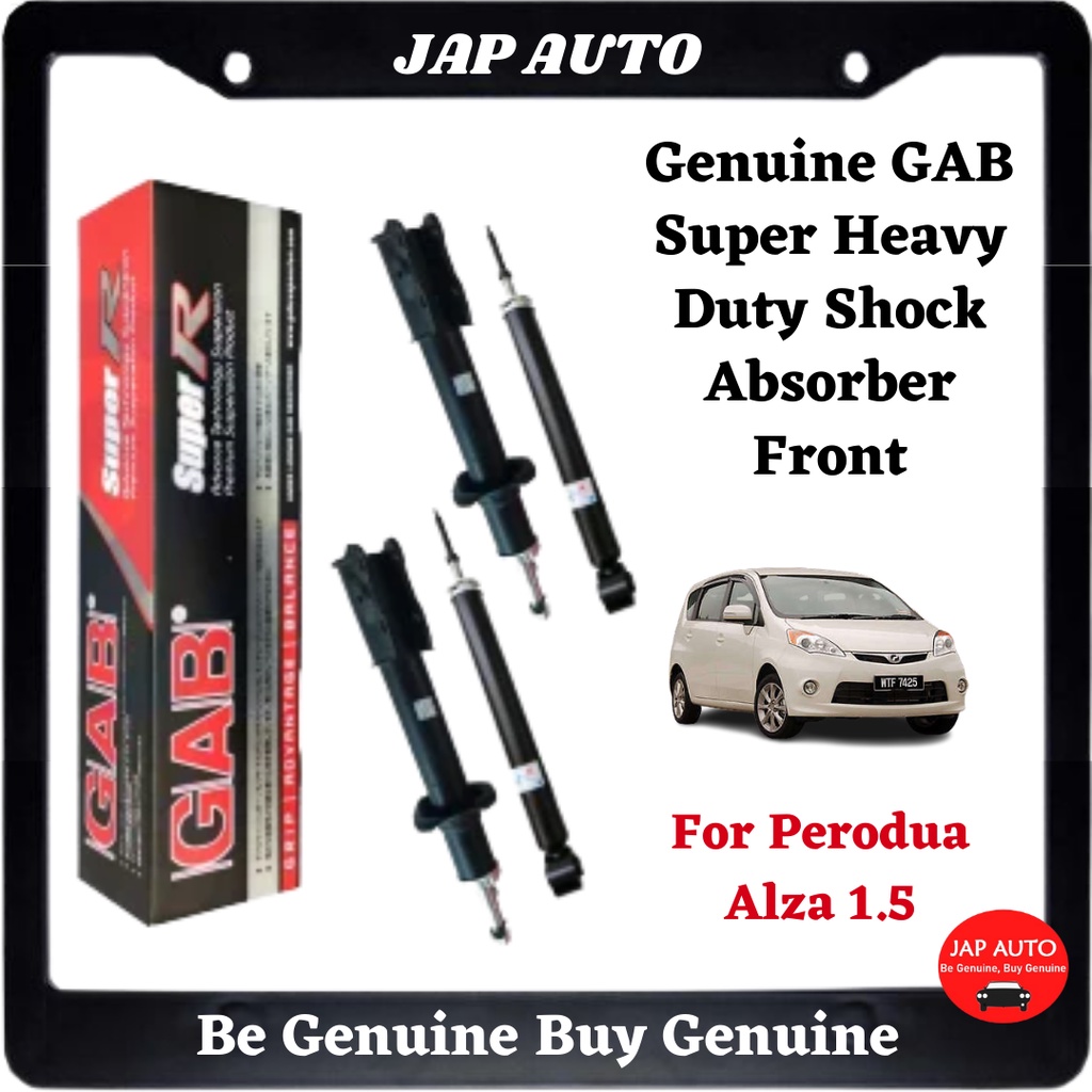 Perodua Alza 1.5 - Set Genuine GAB Super R Heavy Duty Shock Absorber ...