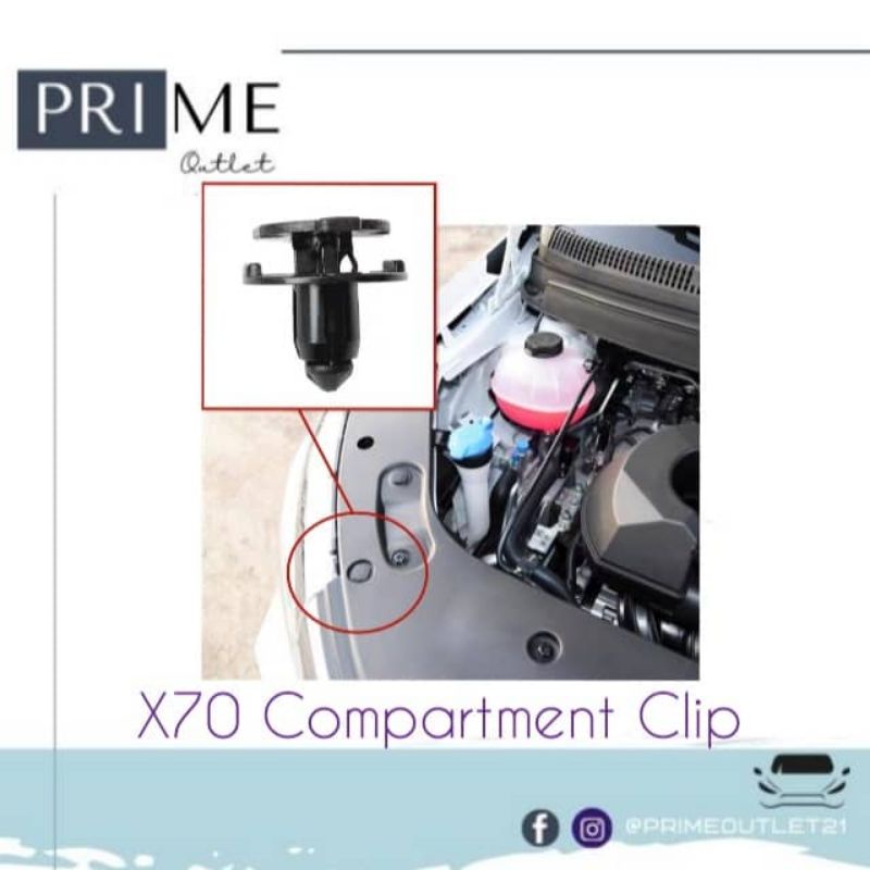 Proton X70 Clip Engine Compartment | Shopee Malaysia
