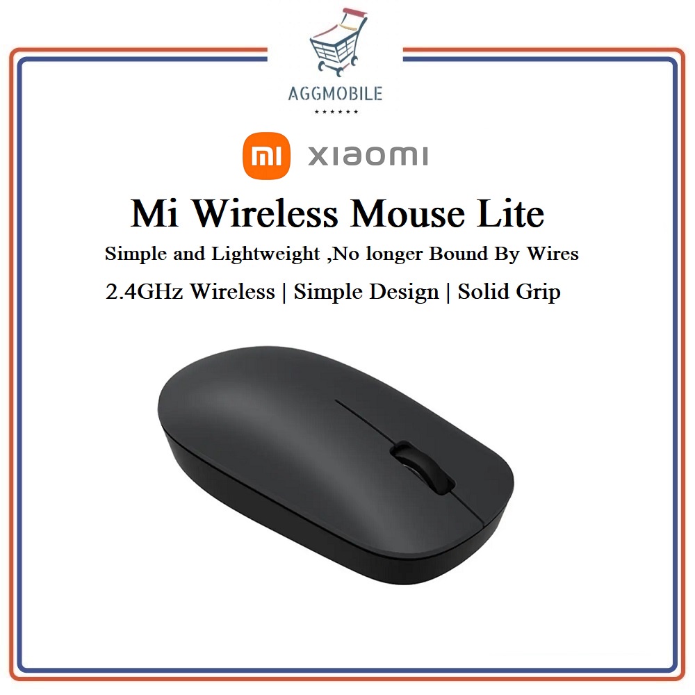 Xiaomi Mi Wireless Mouse Lite [2.4GHz wireless | Simple design | Solid ...