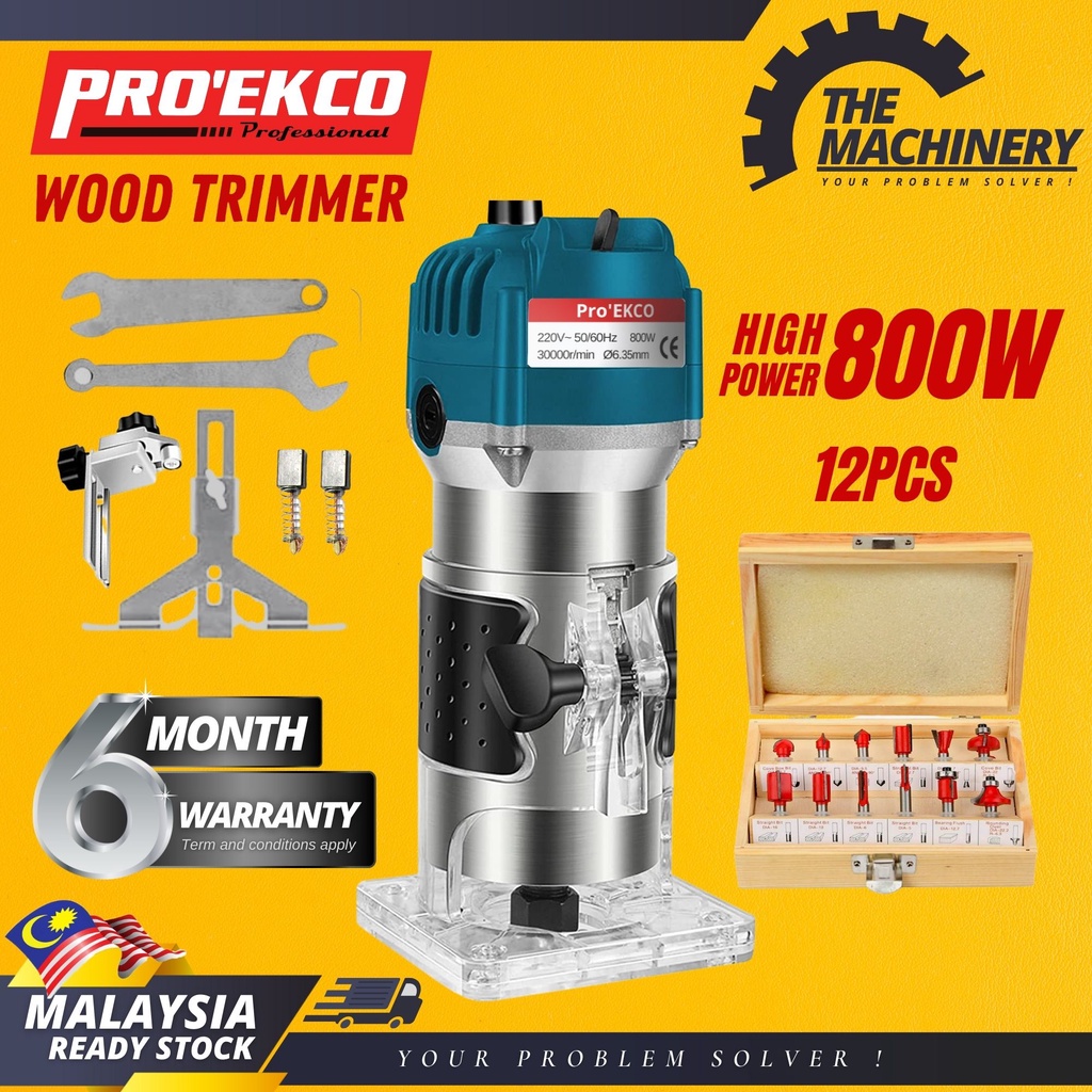 THEMACHINERY Pro'Ekco GMR11 M1P-3703 Electric wood Trimmer Machine Wood ...