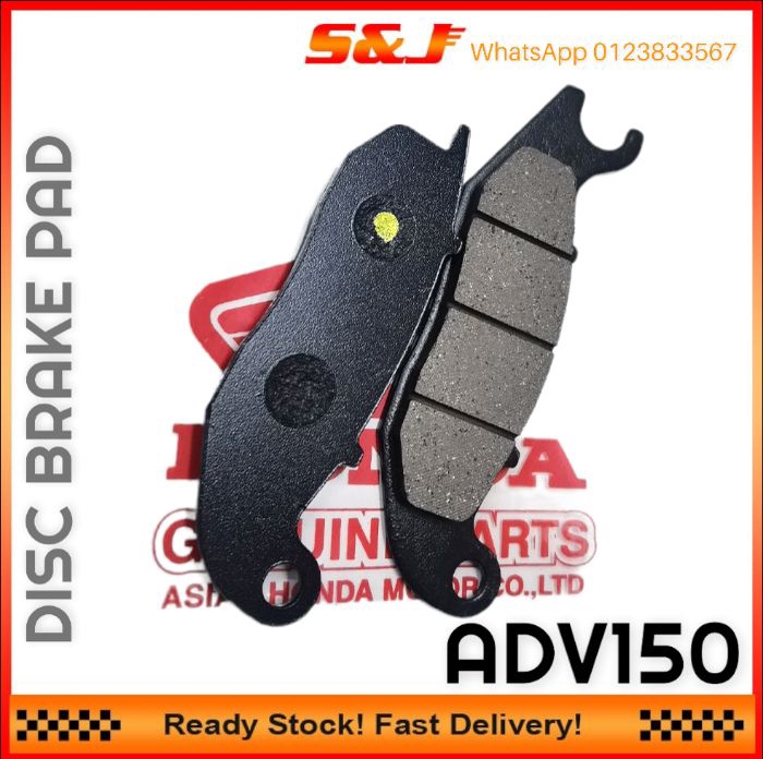 HONDA ADV 150 ADV150 ADV160 VARIO160 FRONT DISC BRAKE PAD DISC PAD ...