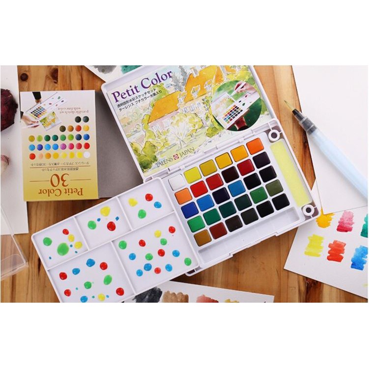 [Pre-order预购]Sakura Talens Petit Color Transparent Solid Watercolor ...