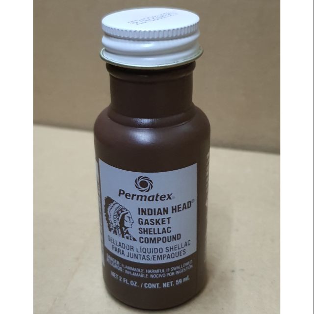 Gasket Gum Shellac (Permatex) / Indian Head Gasket Shellac Compound ...