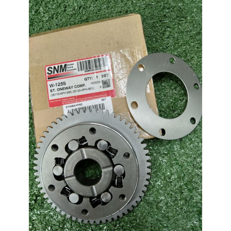 HONDA W125 S STARTER ONE WAY BEARING + GEAR SET W125-S | Shopee Malaysia