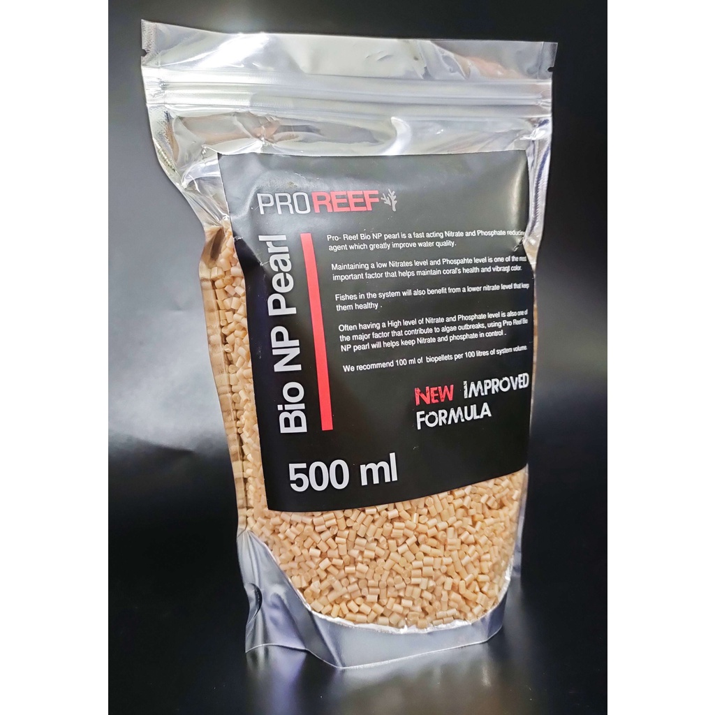 Pro Reef NP bio pellet 500ml / 1000 ml ( Nitrate/Phosphate removal for ...