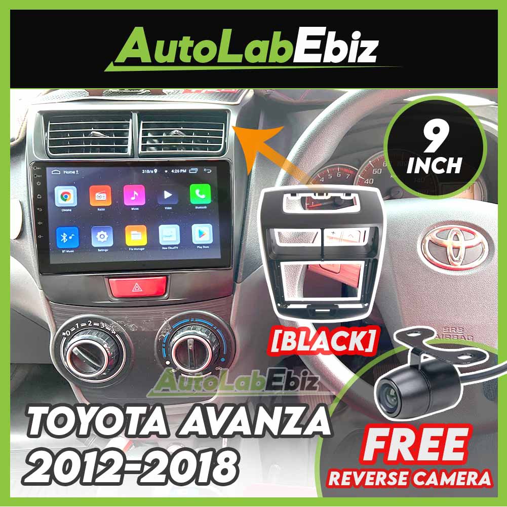 [🎁FREE Gift] Toyota AVANZA 2012-2018 Casing 9" inch with Android player ...