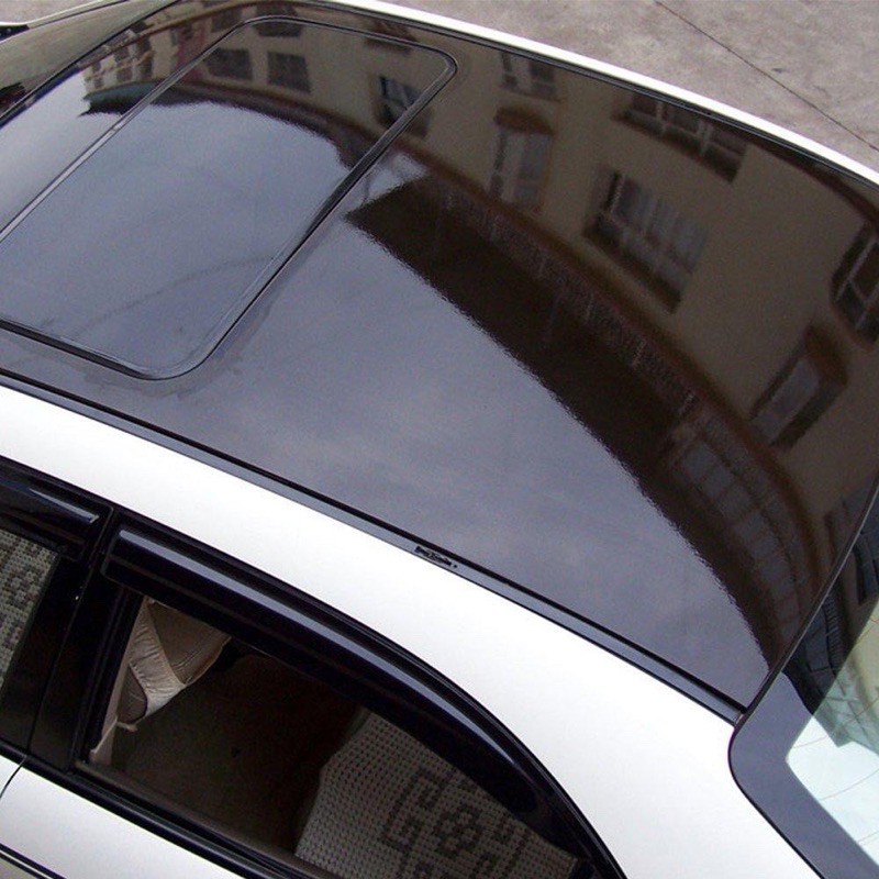 PPF-TPU Gloss Black Car Wrapping Vinyl for Roof & Front Bonnet(152cm x ...