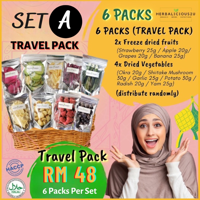 【HALAL】Gift Snack Dried Healthy Vegetable Fruit Snack | Diet Sayur Buah ...