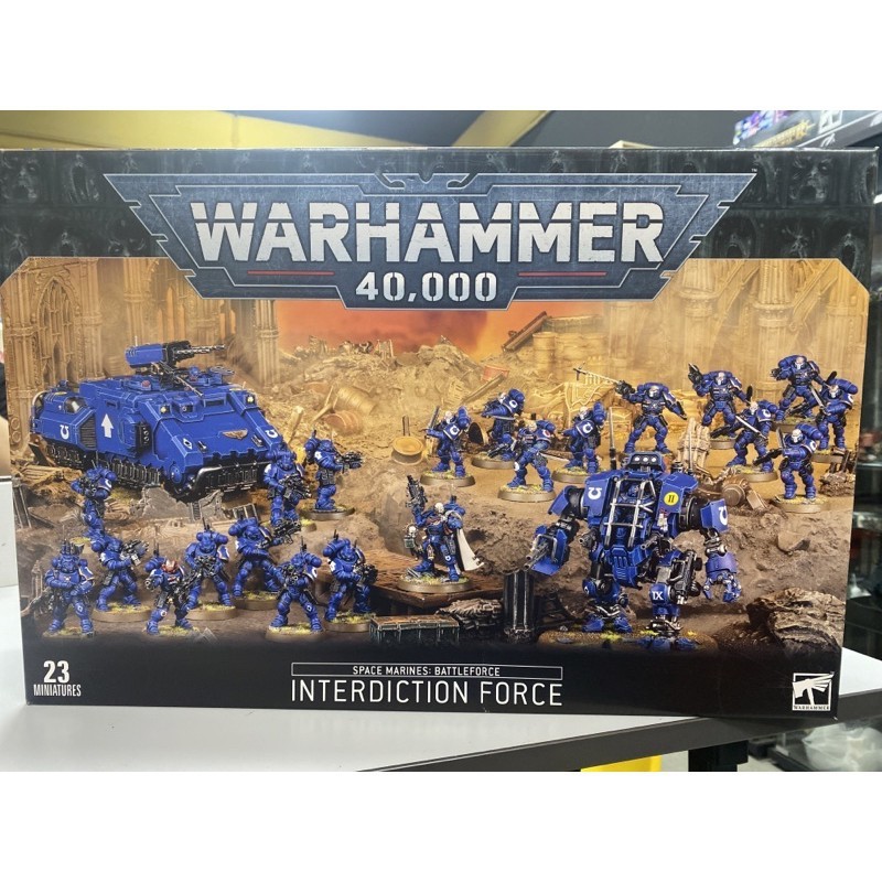 WARHAMMER 40,000 Space Marine Interdiction Force Battleforge Set ...