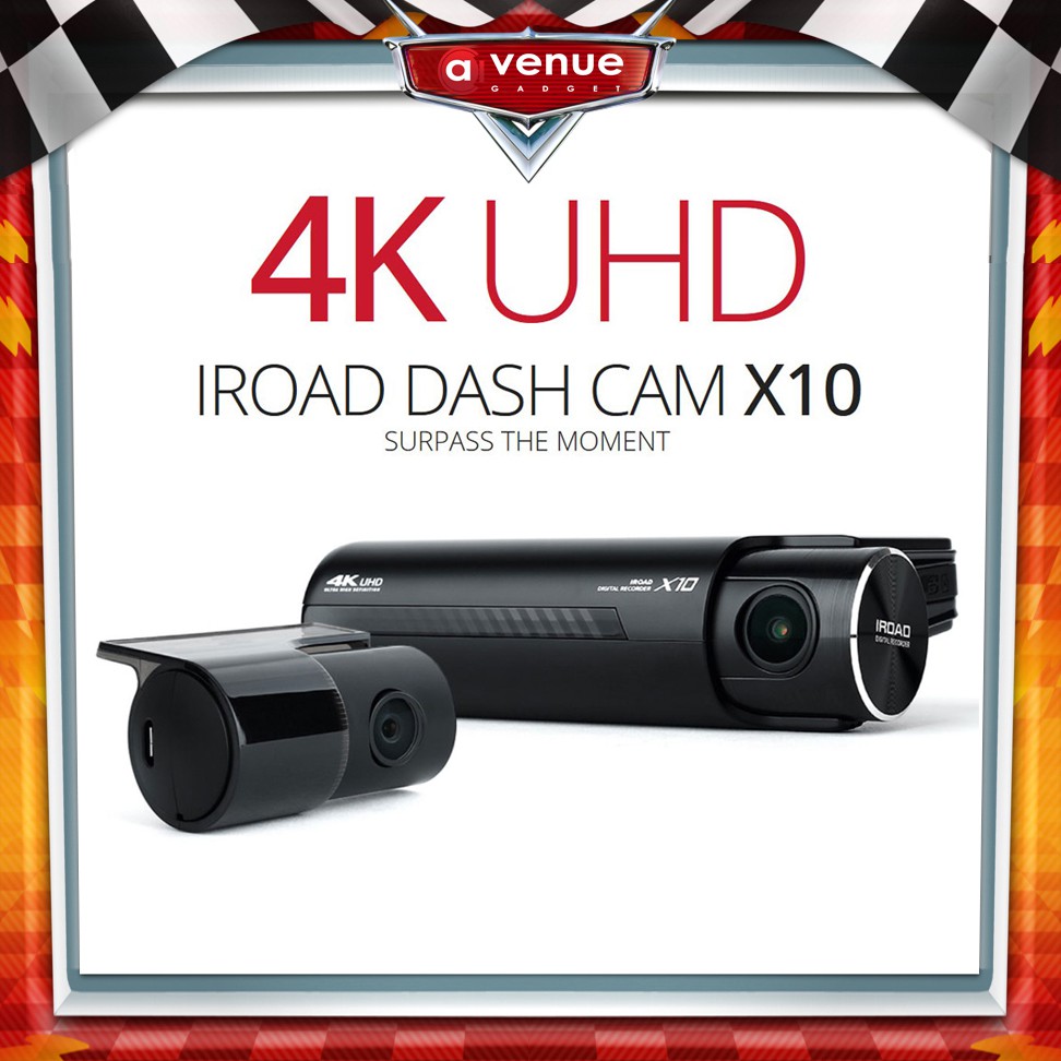 IROAD X10 4K UHD FRONT REAR DASH CAM 64gb | Shopee Malaysia