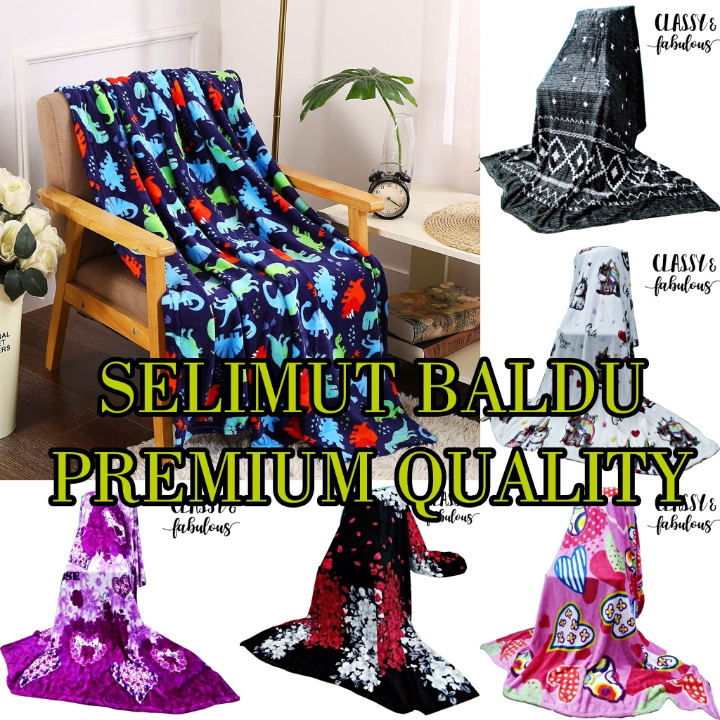 🔥🔥Selimut Baldu Queen Single Size High Quality Blanket🔥 | Shopee Malaysia